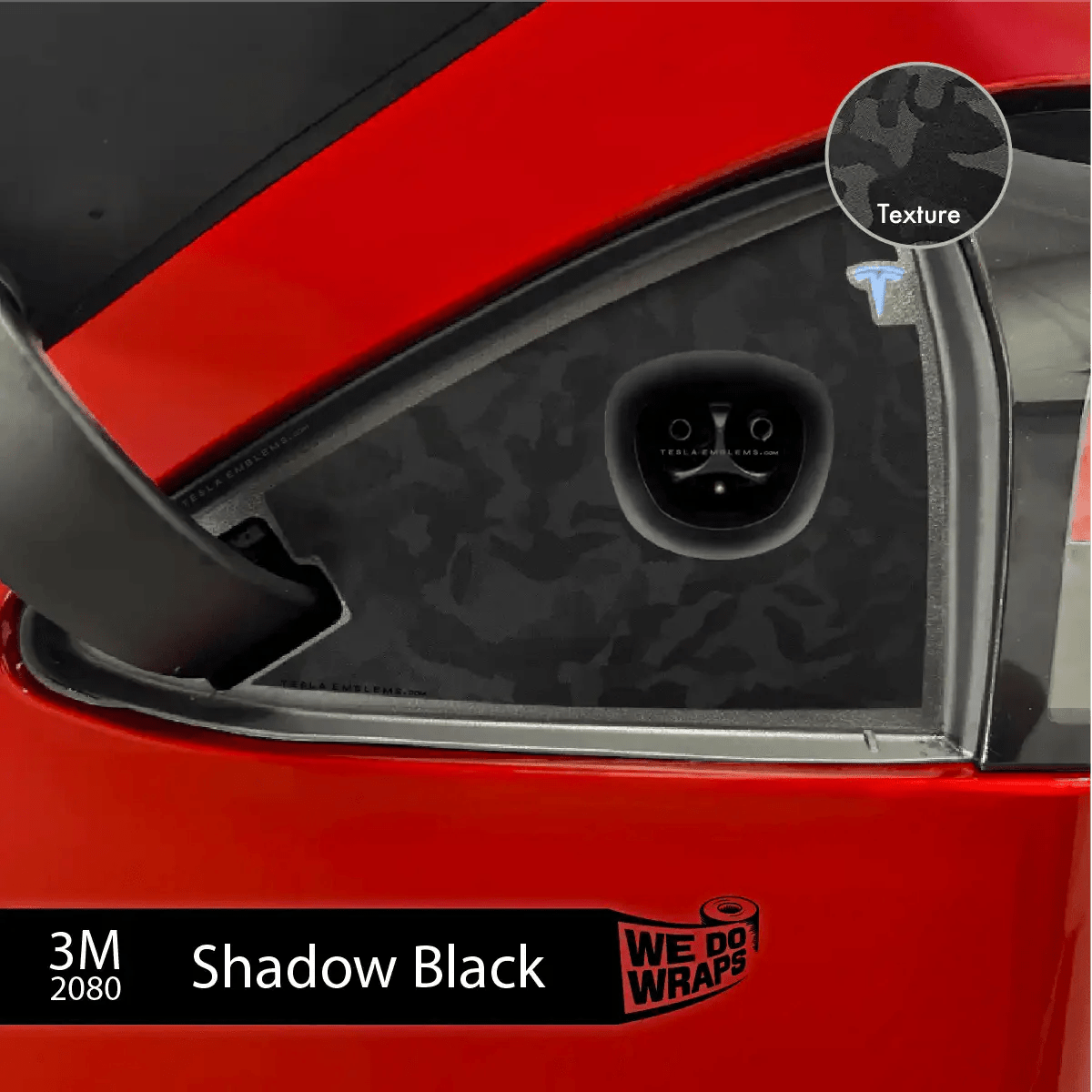 Model S Charge Port Wraps – Tesla Emblems