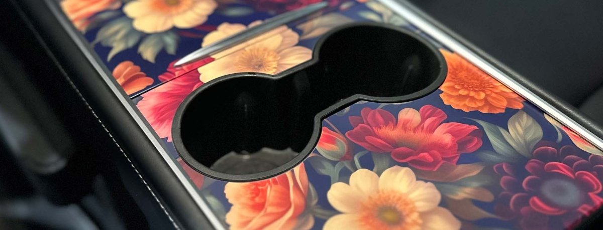 Center Console Wraps – Tesla Emblems