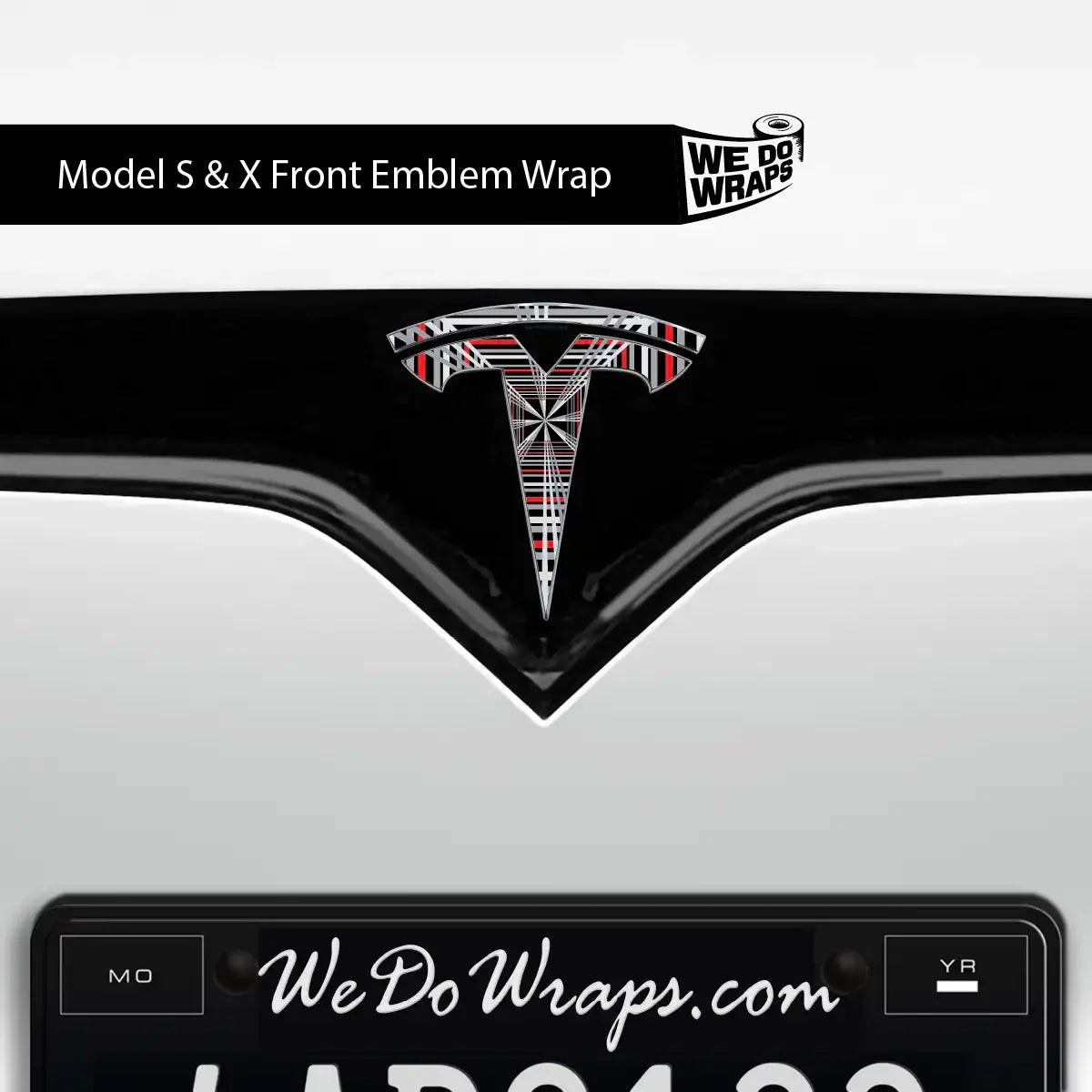 Emblem Wraps | Model X – Tesla Emblems