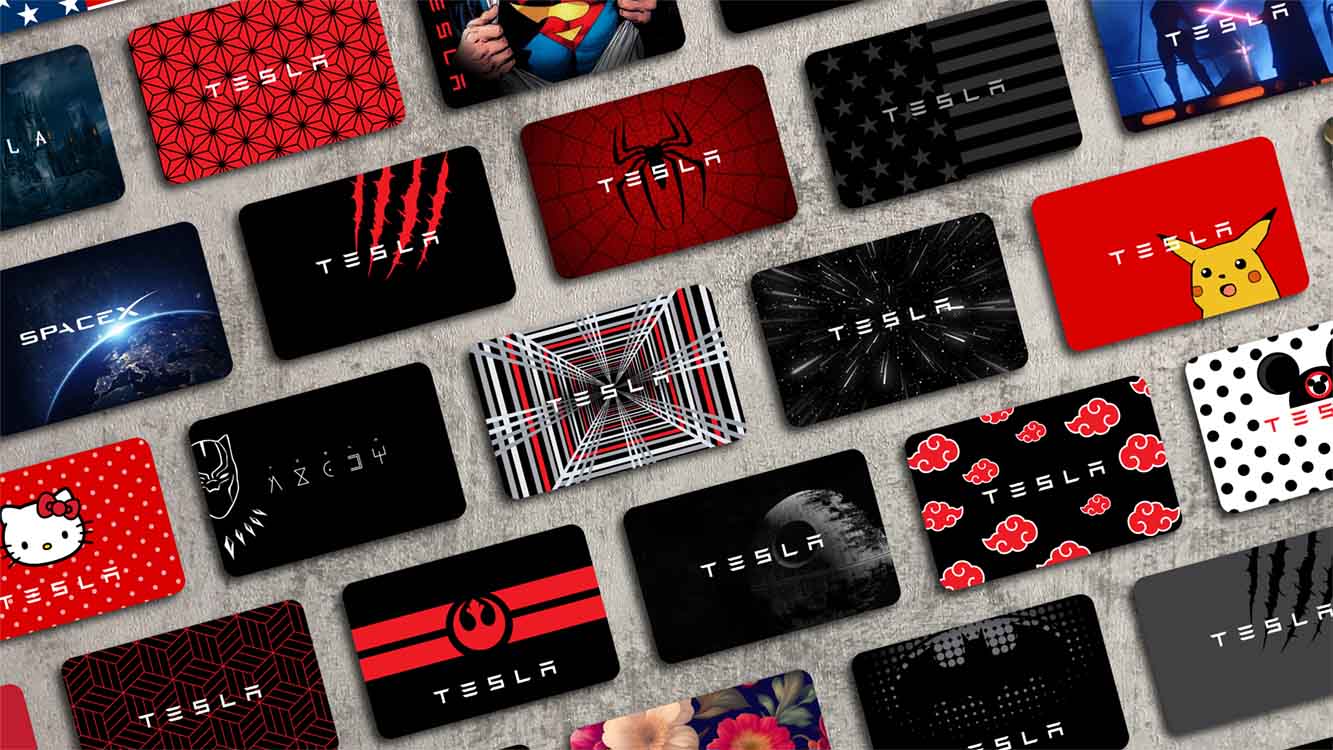 Custom Tesla Decals & Kits | Tesla Emblems