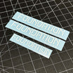 Cybertruck Foundation Series Letters | Cut Vinyl Letters Decal – Tesla ...