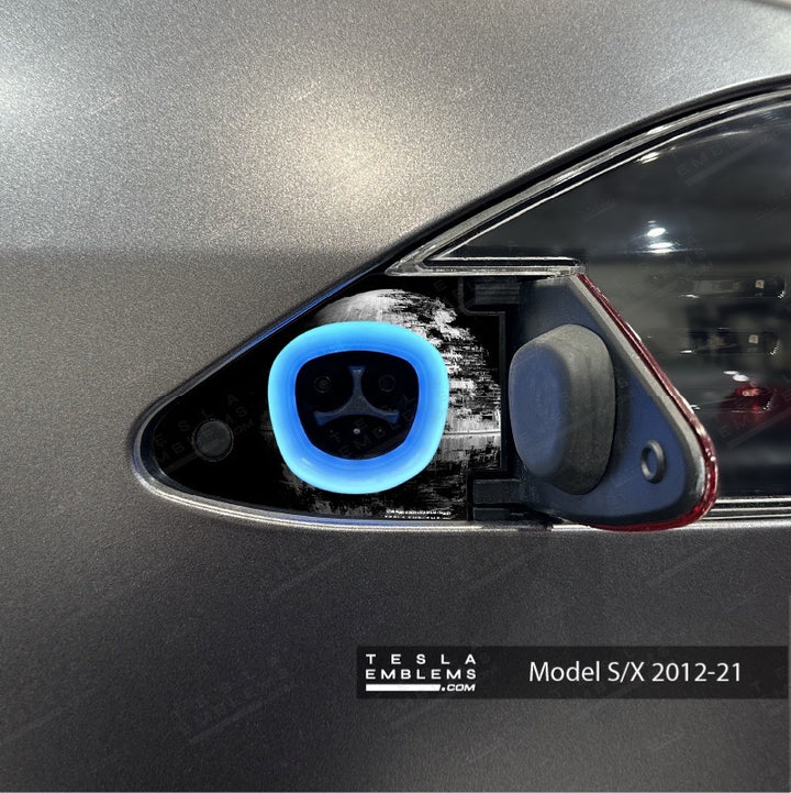 Charge Ports Wraps – Tesla Emblems