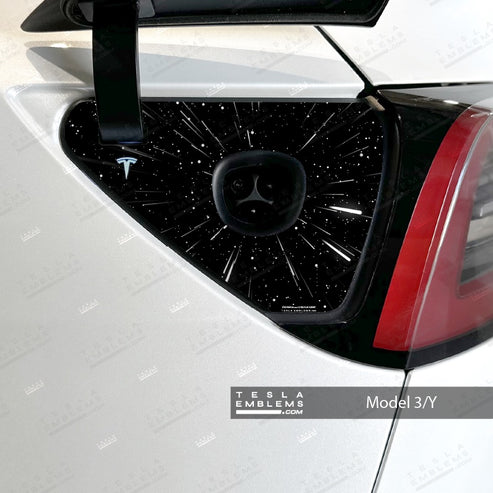 Warp Drive Tesla Charge Port Wrap | Model Y – Tesla Emblems