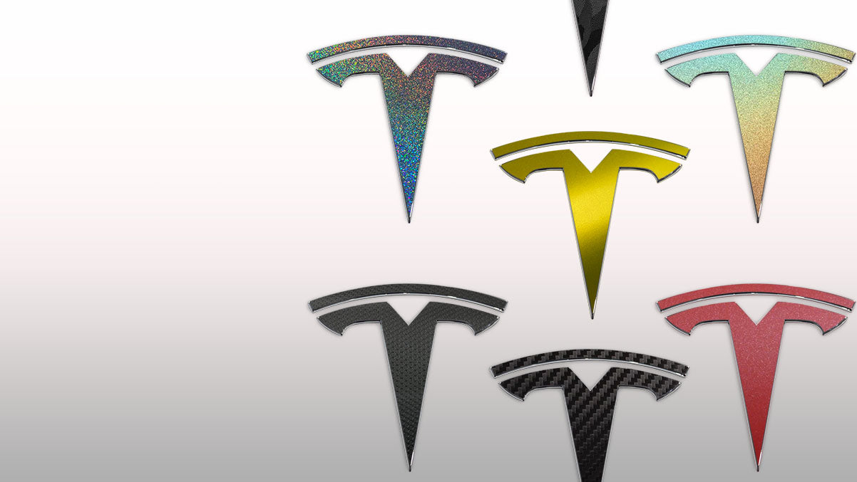 Custom Tesla Decals & Kits | Tesla Emblems