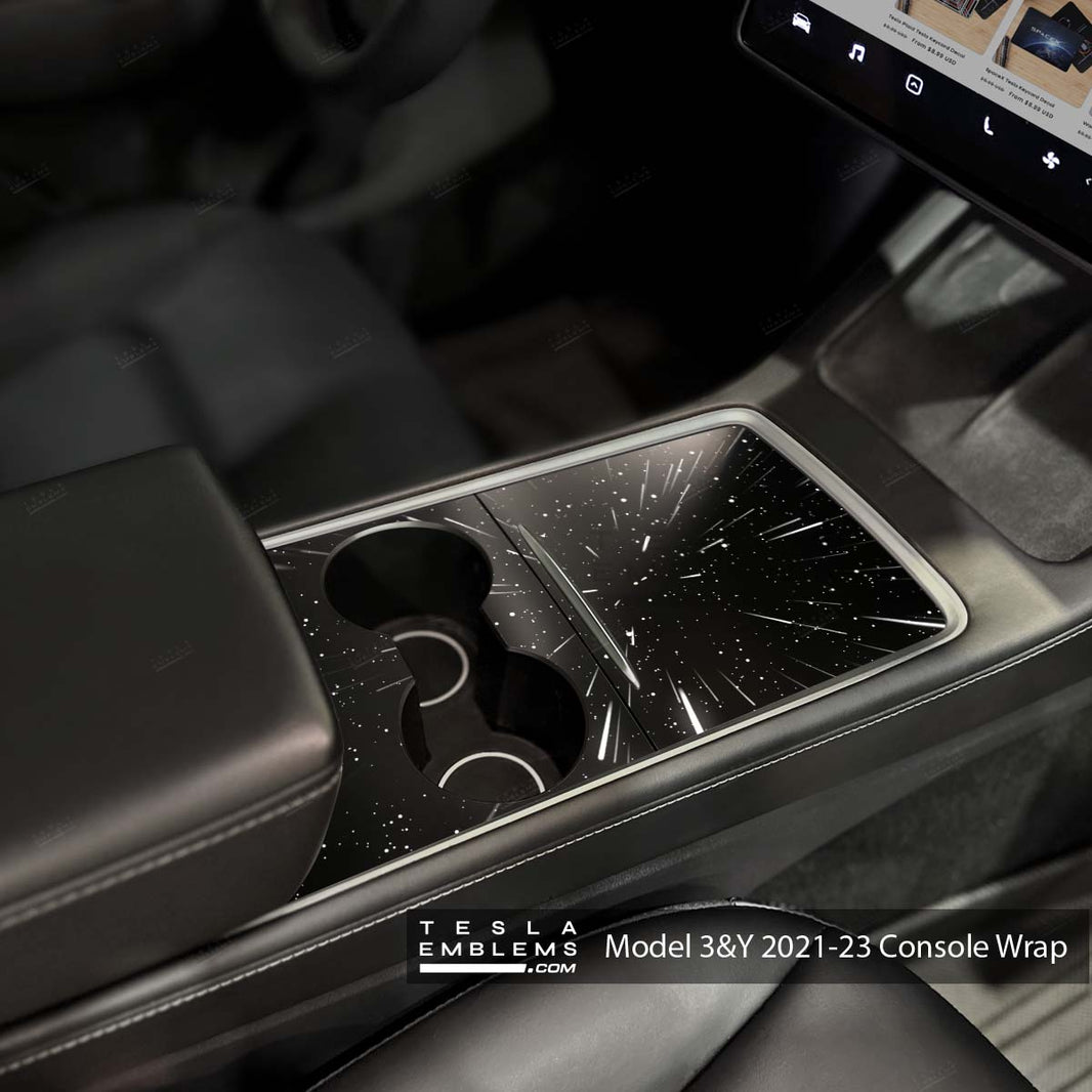 Center Console Wraps – Tesla Emblems